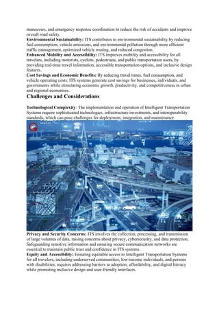 The Role and Impact of Intelligent Transportation Systems | GQ Research ...