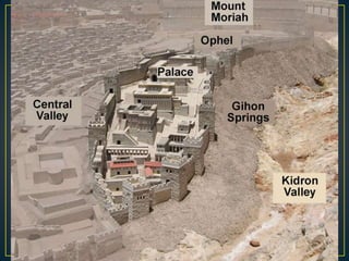 The role and significance the brook kidron | PPT