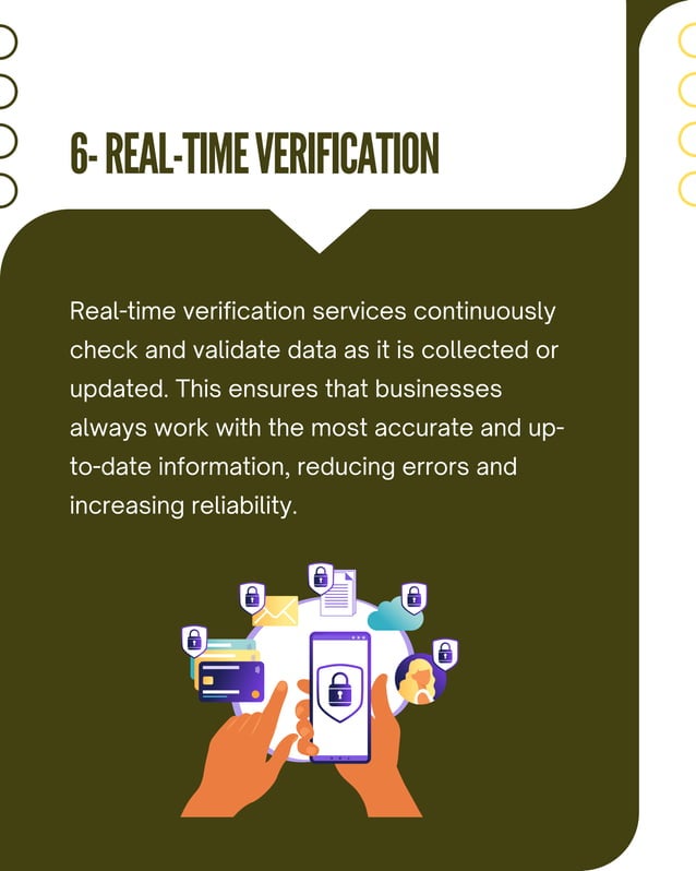 The Role of Advanced Data Verification Services | PDF