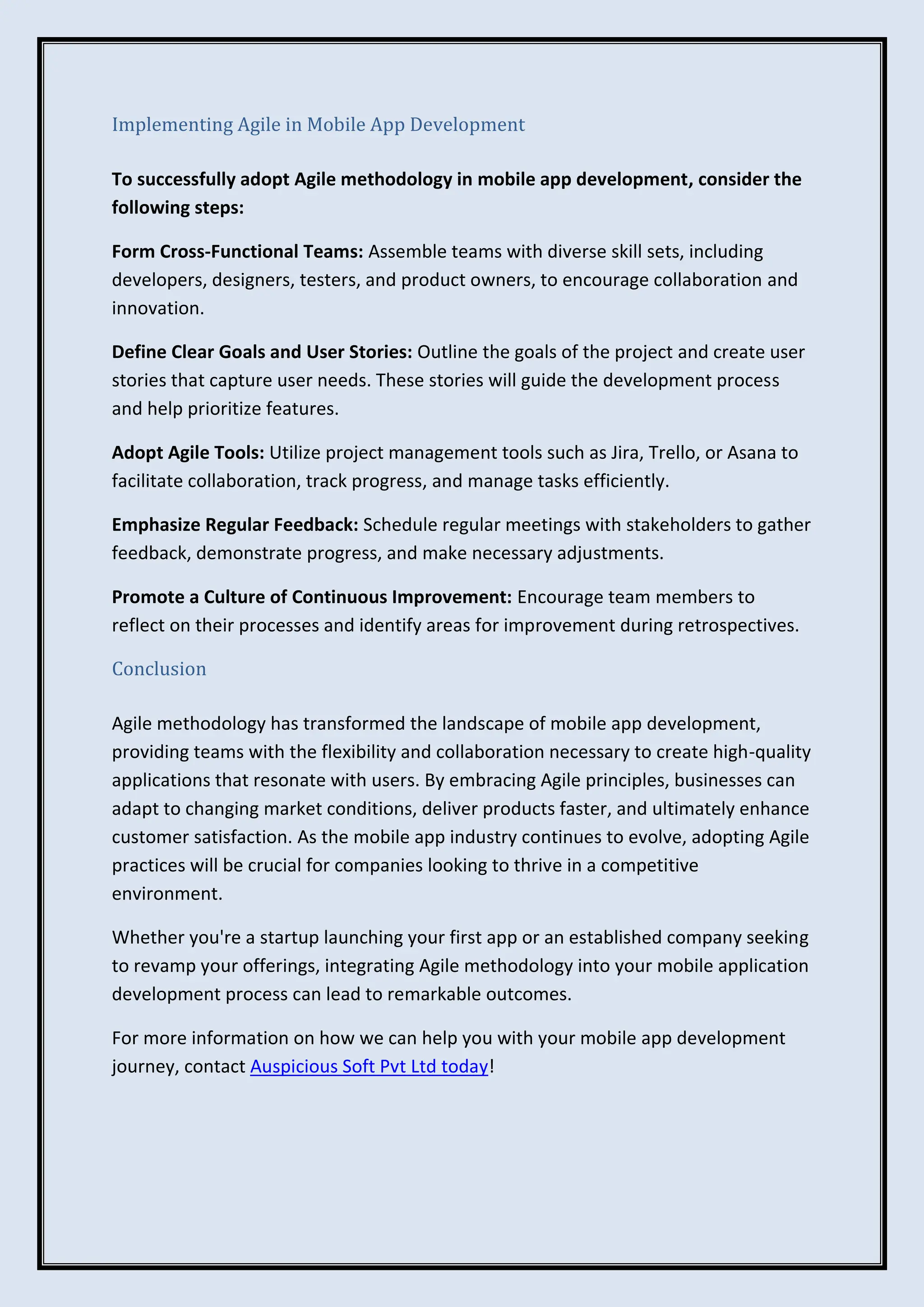 The Role of Agile Methodology in Mobile App Development.pdf