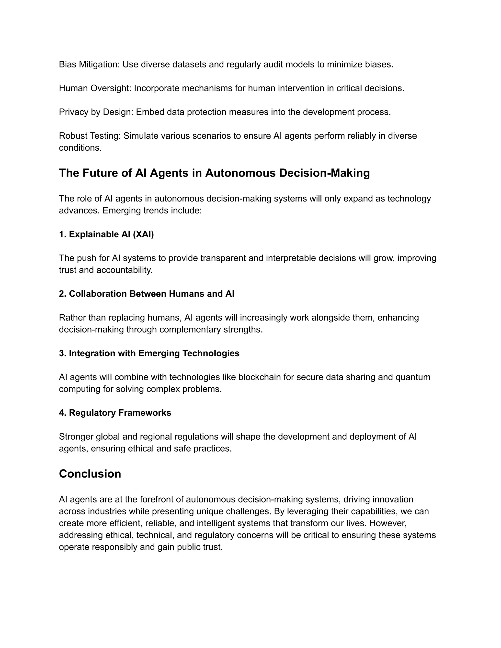 The Role of AI Agents in Autonomous Decision-Making Systems.pdf
