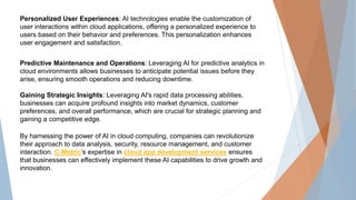 The Role of AI in Cloud Computing: Business Benefits, Use Cases, and ...