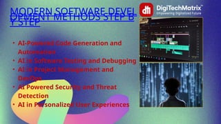 The Role of AI in Modern Software Development.pptx