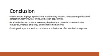 The Role of AI In Robotics.pptx ...