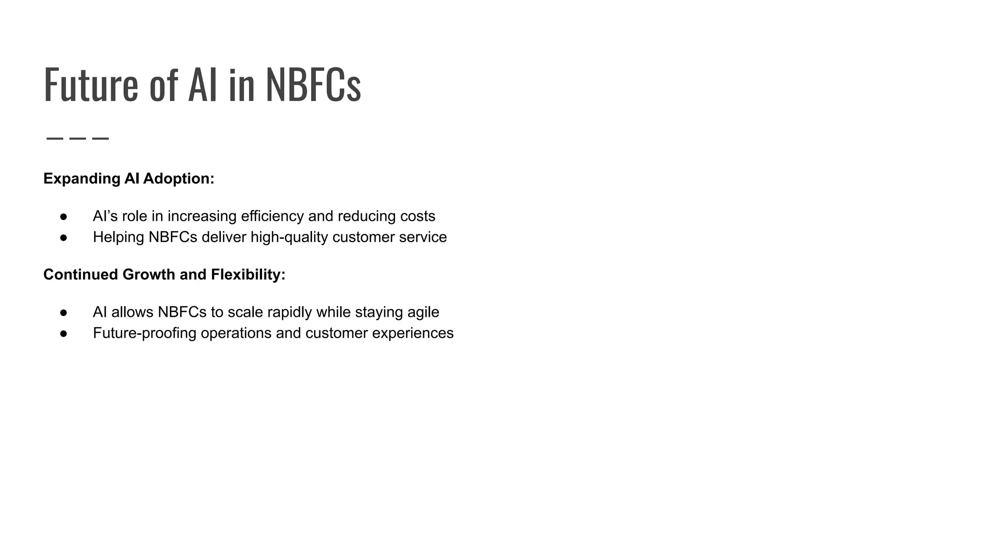 The Role of AI in Transforming NBFCs | PDF