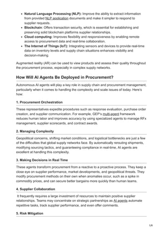 The Role of an AI Agents for Procurement.pdf