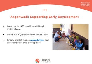 The role of Anganwadi in the growth and rural development in India | PDF