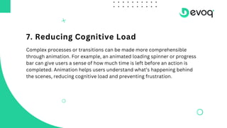 The Role of Animation in Enhancing User Experience | Devoq Design | PPT
