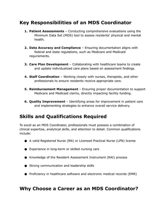 The Role of an MDS Coordinator in Long-Term Care.pptx