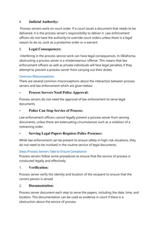 The Role of a Process Server in real estate | DOCX