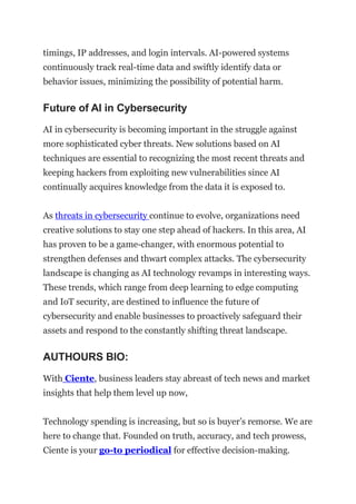 The Role Of Artificial Intelligence In Cybersecurity.pdf