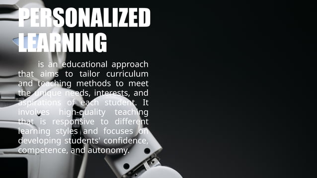 THE ROLE OF ARTIFICIAL INTELLIGENCE IN PERSONALIZED LEARNING.pptx