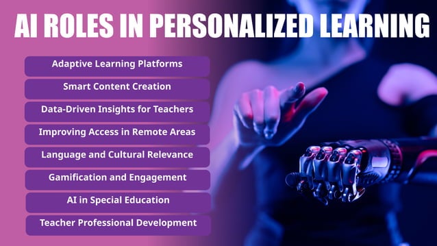 THE ROLE OF ARTIFICIAL INTELLIGENCE IN PERSONALIZED LEARNING.pptx