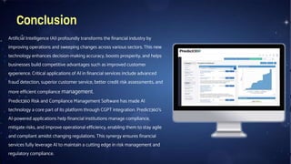 The Role Of Artificial Intelligence In Reshaping Financial Industry Pptx