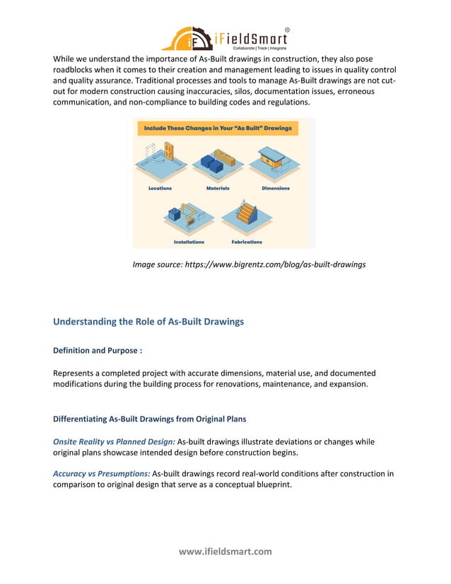 The Role of As-Built Drawings in Quality Assurance and Quality Control ...