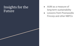 The Role of AUM in NBFC Growth - Meaning, Case Study and More! | PDF