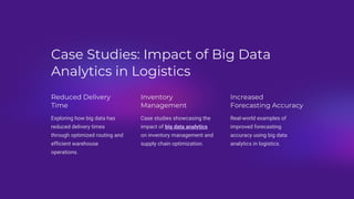 The Role of Big Data Analytics in Logistics | PDF