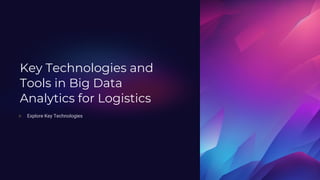 The Role of Big Data Analytics in Logistics | PDF