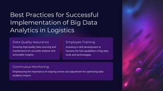 The Role of Big Data Analytics in Logistics | PDF