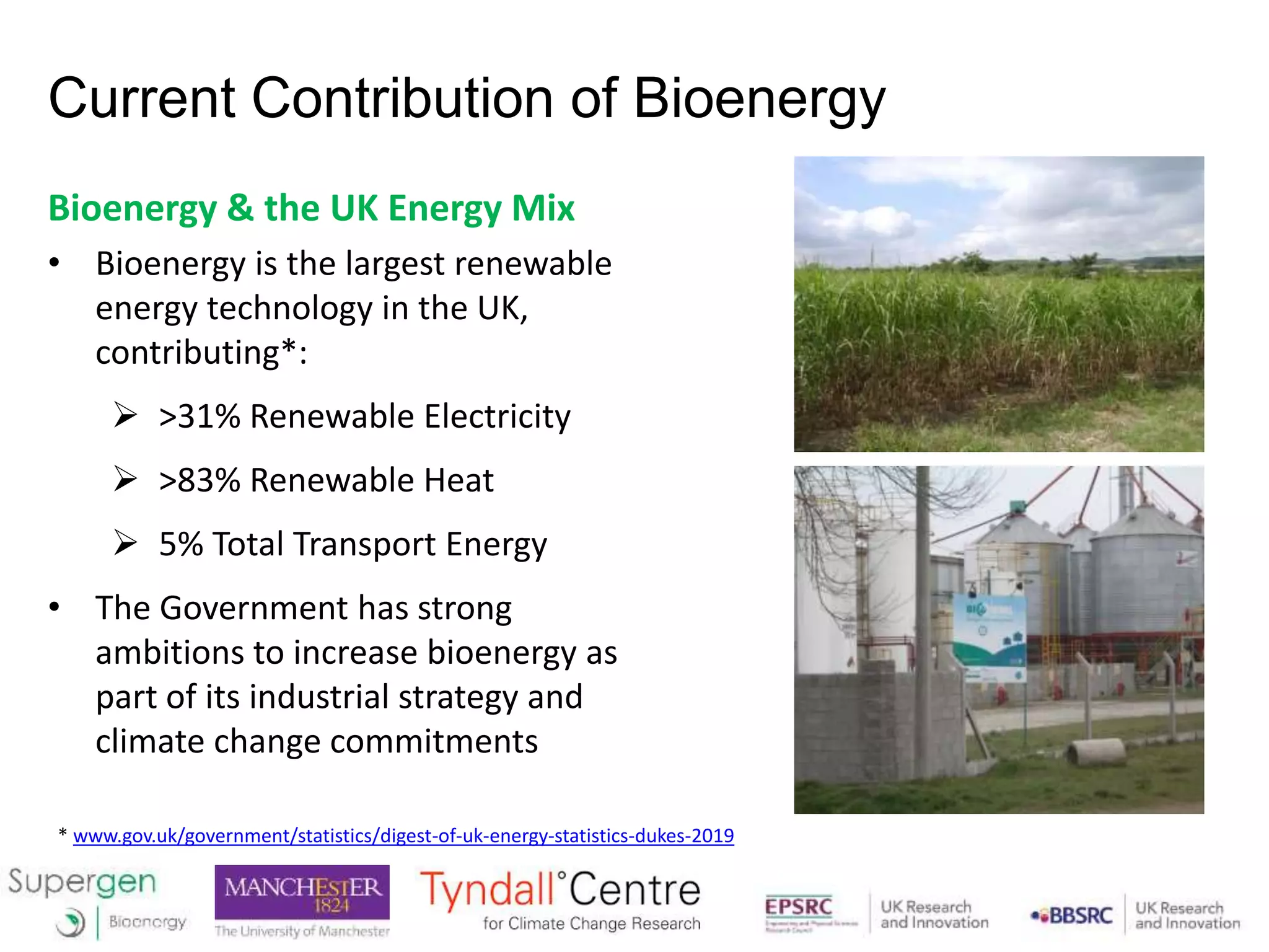 The role of bioenergy in the uk's decarbonisation strategy | PPT
