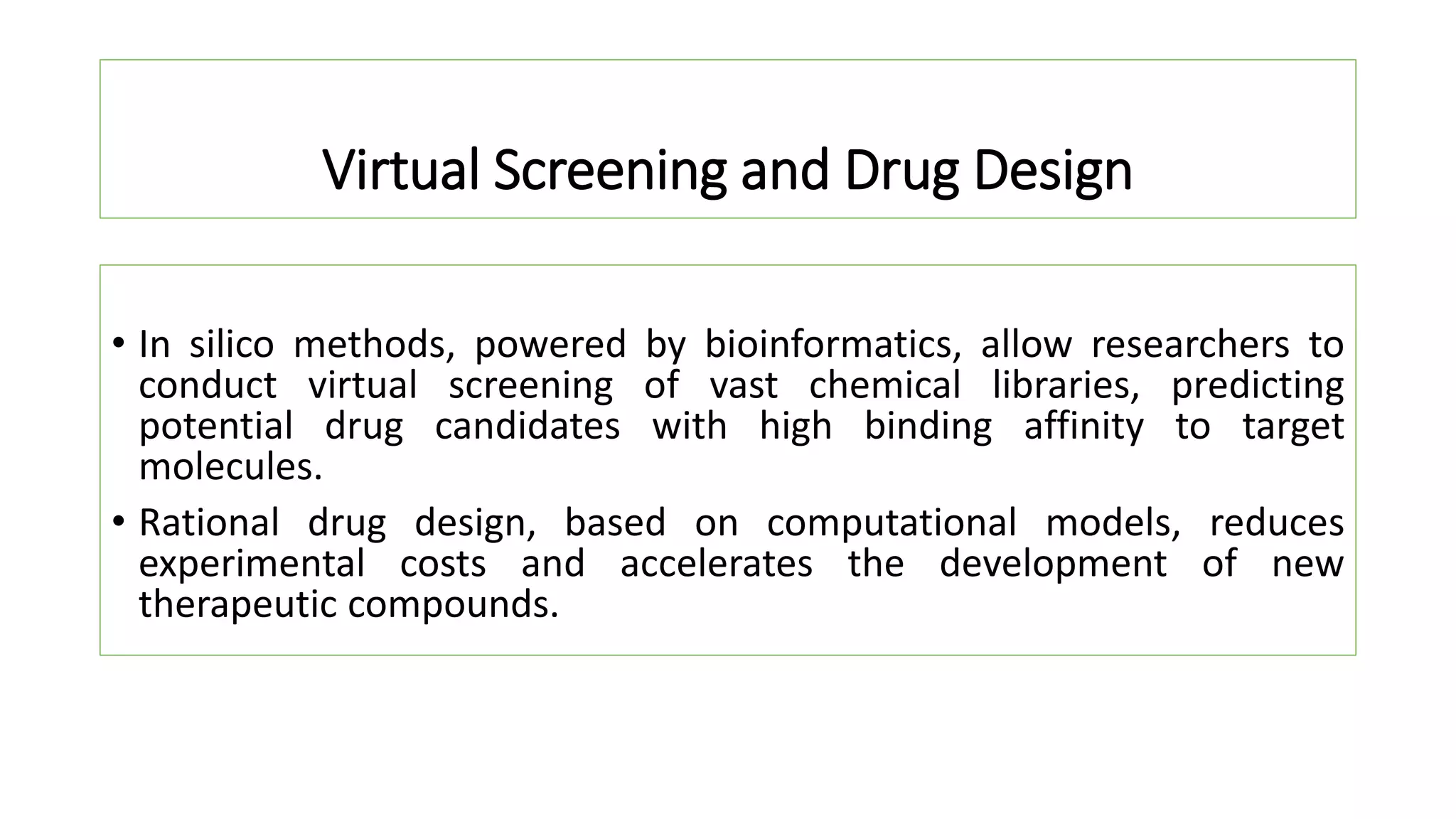 The Role of Bioinformatics in Advancing the Pharmaceutical.pptx
