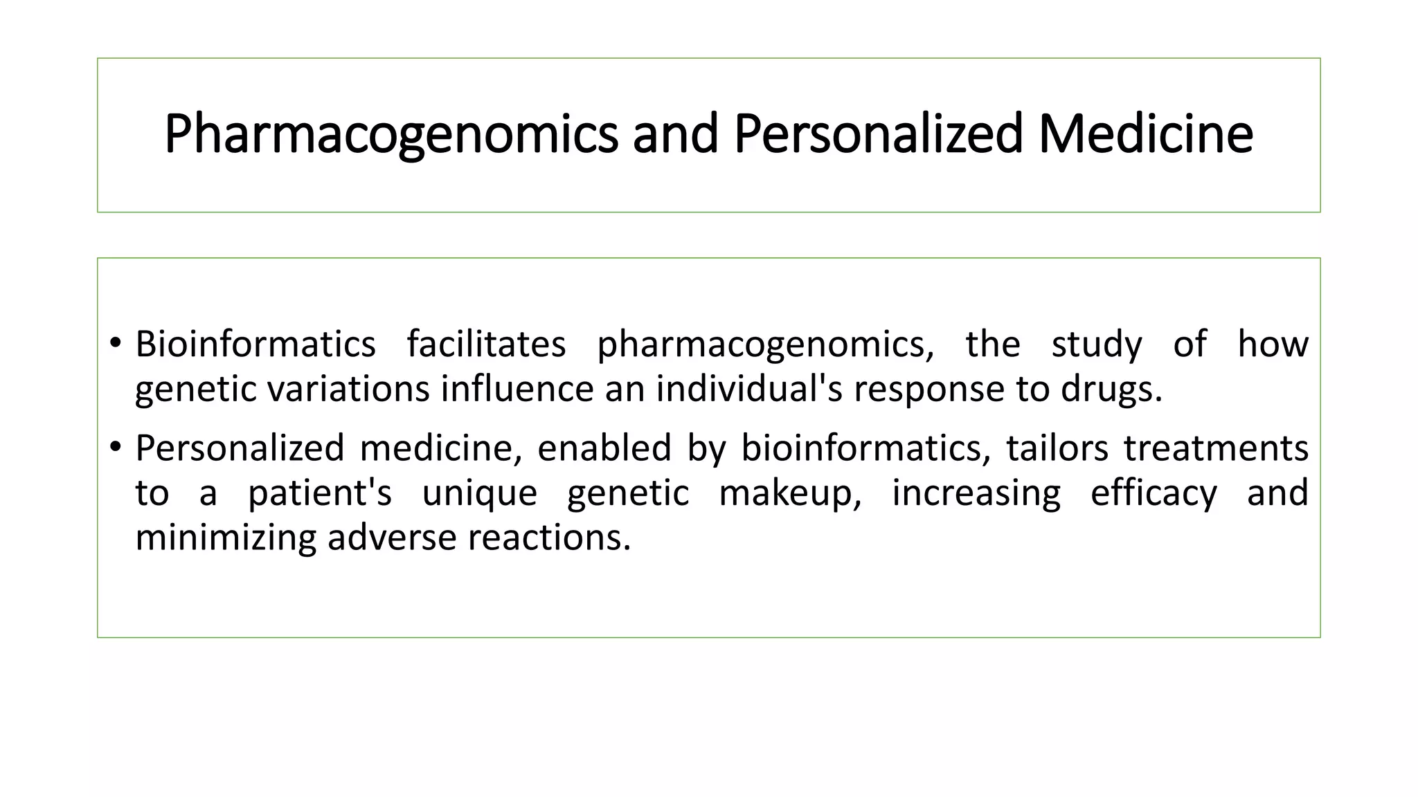 The Role of Bioinformatics in Advancing the Pharmaceutical.pptx