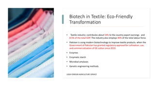 THE ROLE OF BIOTECHNOLOGY IN THE ECONOMIC UPLIFT.pptx