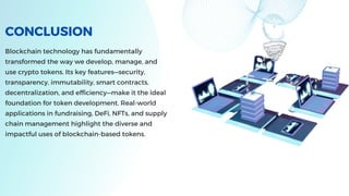 The Role of Blockchain in Crypto Token Development | PPT
