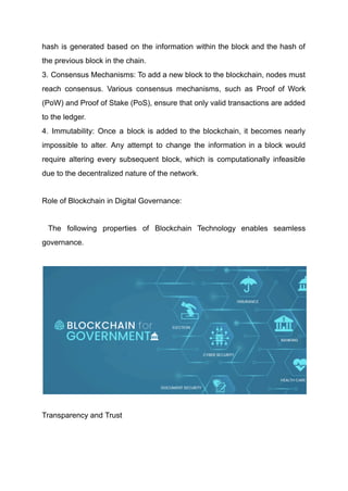 The Role of Blockchain Technology in E-Governance.pdf