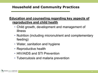 The Role of CHAs | PPTX