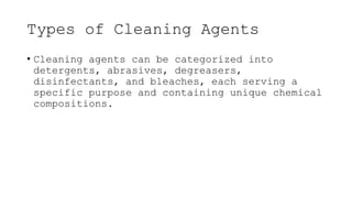 The Role of Chemistry in Household Cleaning Products.pptx