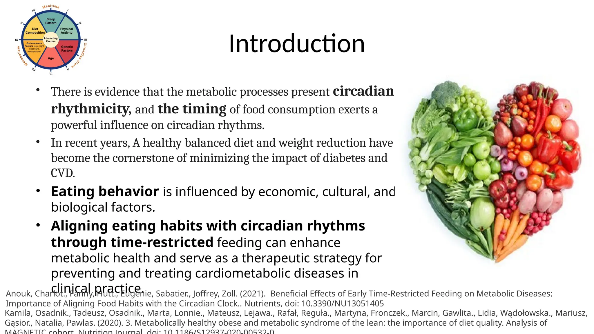 The Role of Chrononutrion in DM: exploring circardian rhythm.pptx