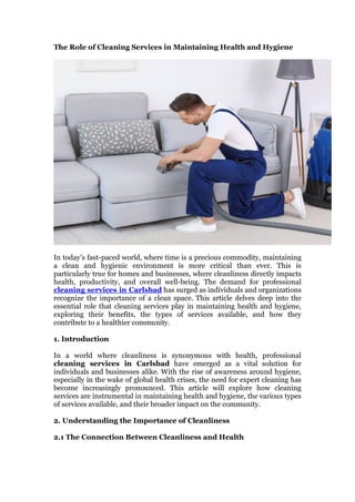 The Role of Cleaning Services in Maintaining Health and Hygiene.pdf