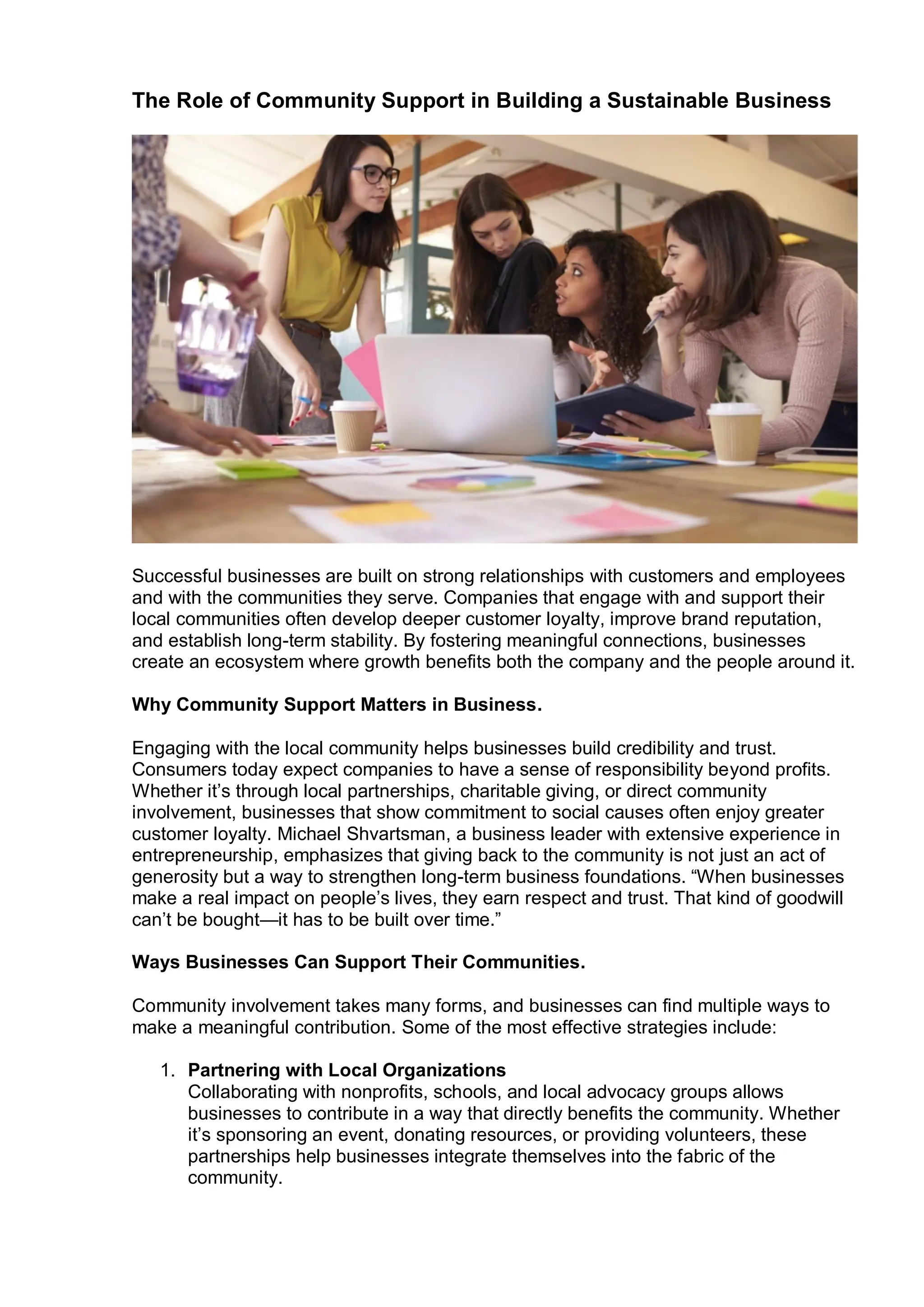 The Role of Community Support in Building a Sustainable Business_Vocal.pdf