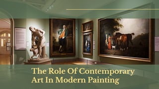 The Role Of Contemporary Art In Modern Painting | PDF