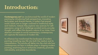 The Role Of Contemporary Art In Modern Painting | PPT