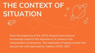 The role of context in interpretation | PPTX