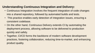 The Role of Continuous IntegrationDelivery in DevOps Certification ...