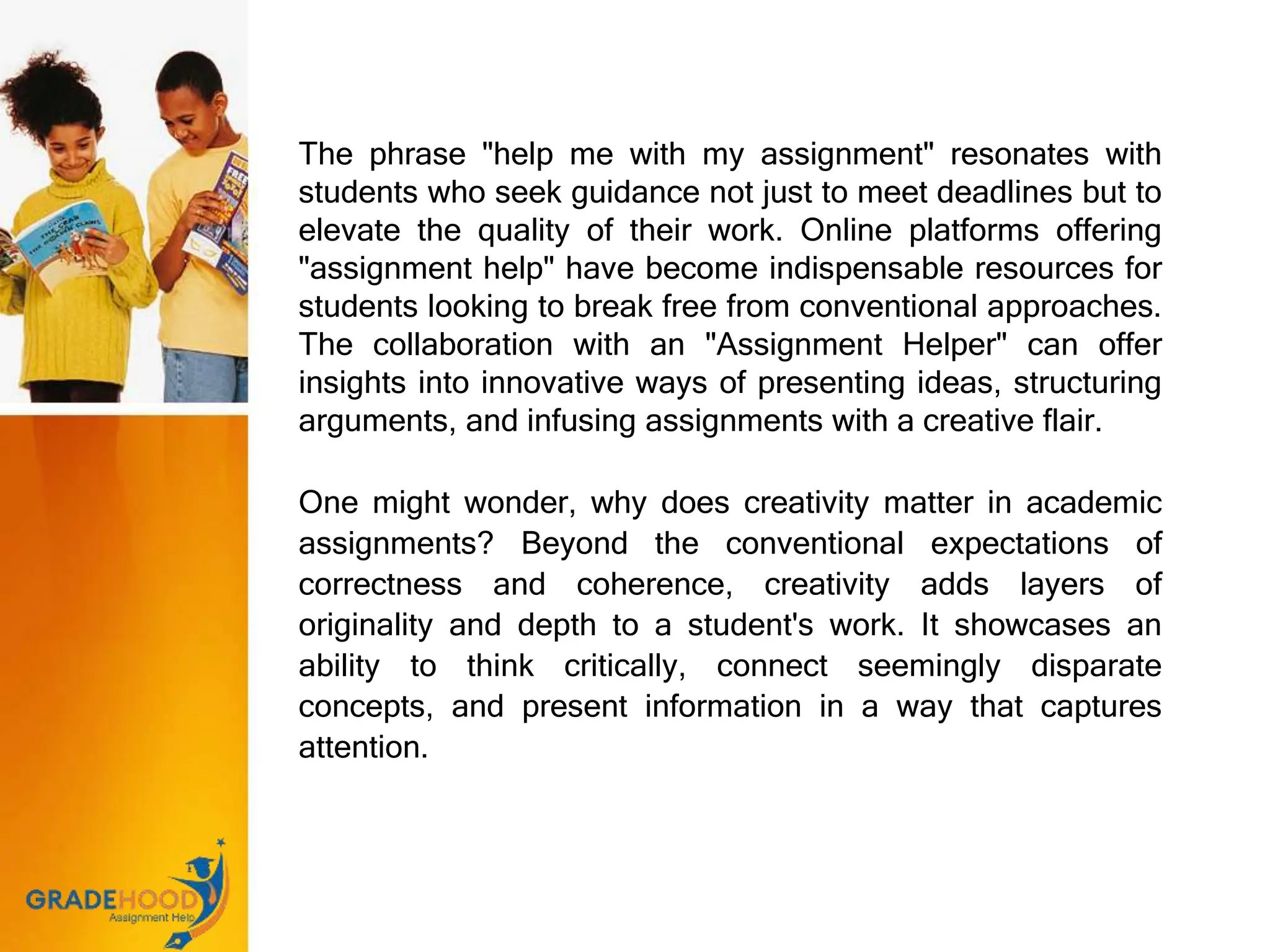 The Role of Creativity in Academic Assignments_GradeHood.pptx