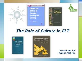 The Role of Culture in ELT | PDF