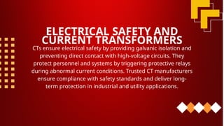 The Role of Current Transformers in Electrical Safety and Measurement .pptx