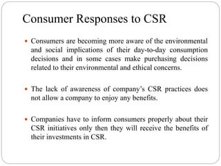 The role of customer awareness | PPT