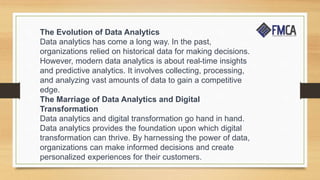 The Role of Data Analytics | PPTX