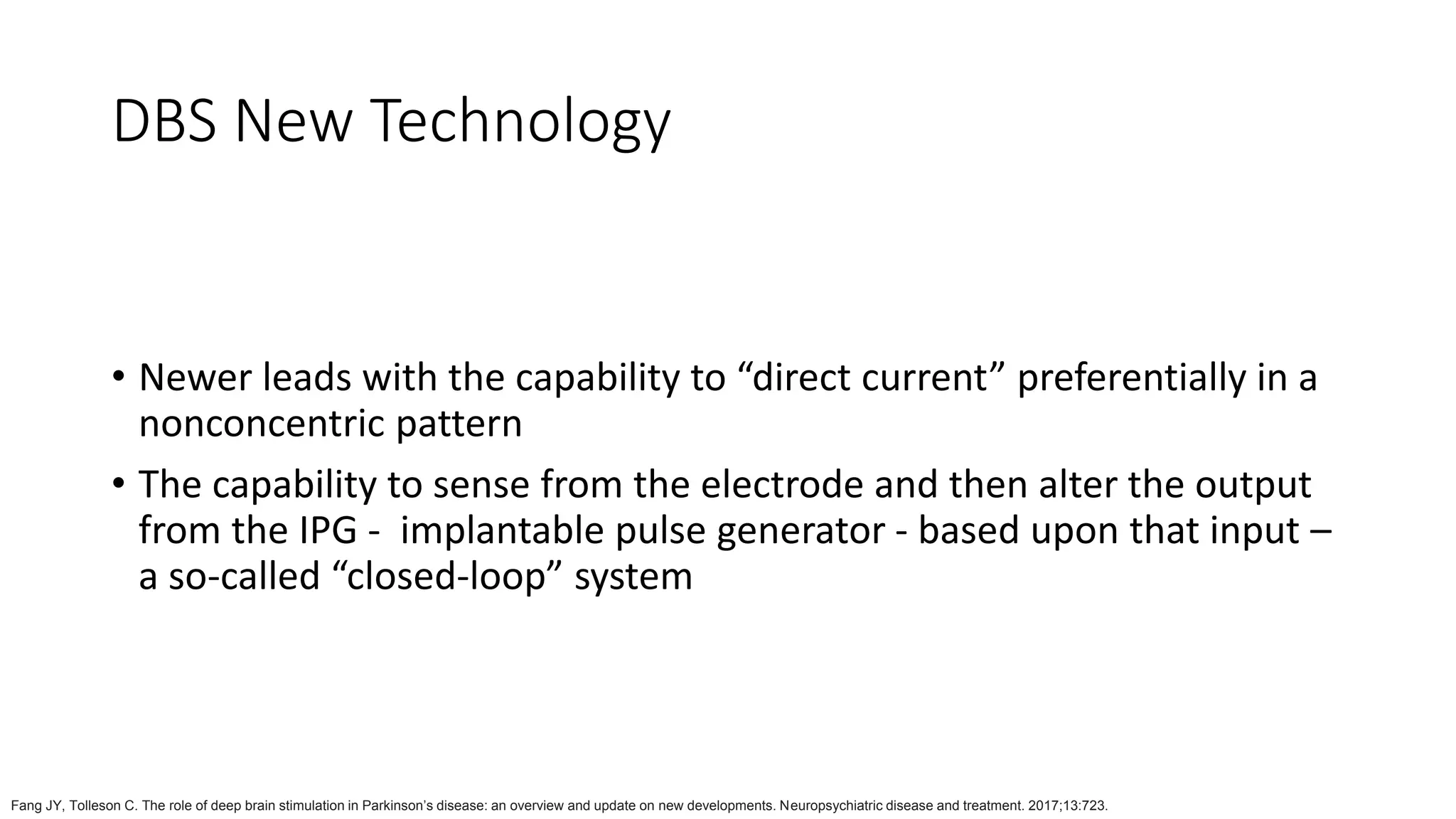 The Role of Deep Brain Stimulation in Parkinson Disease | PPTX