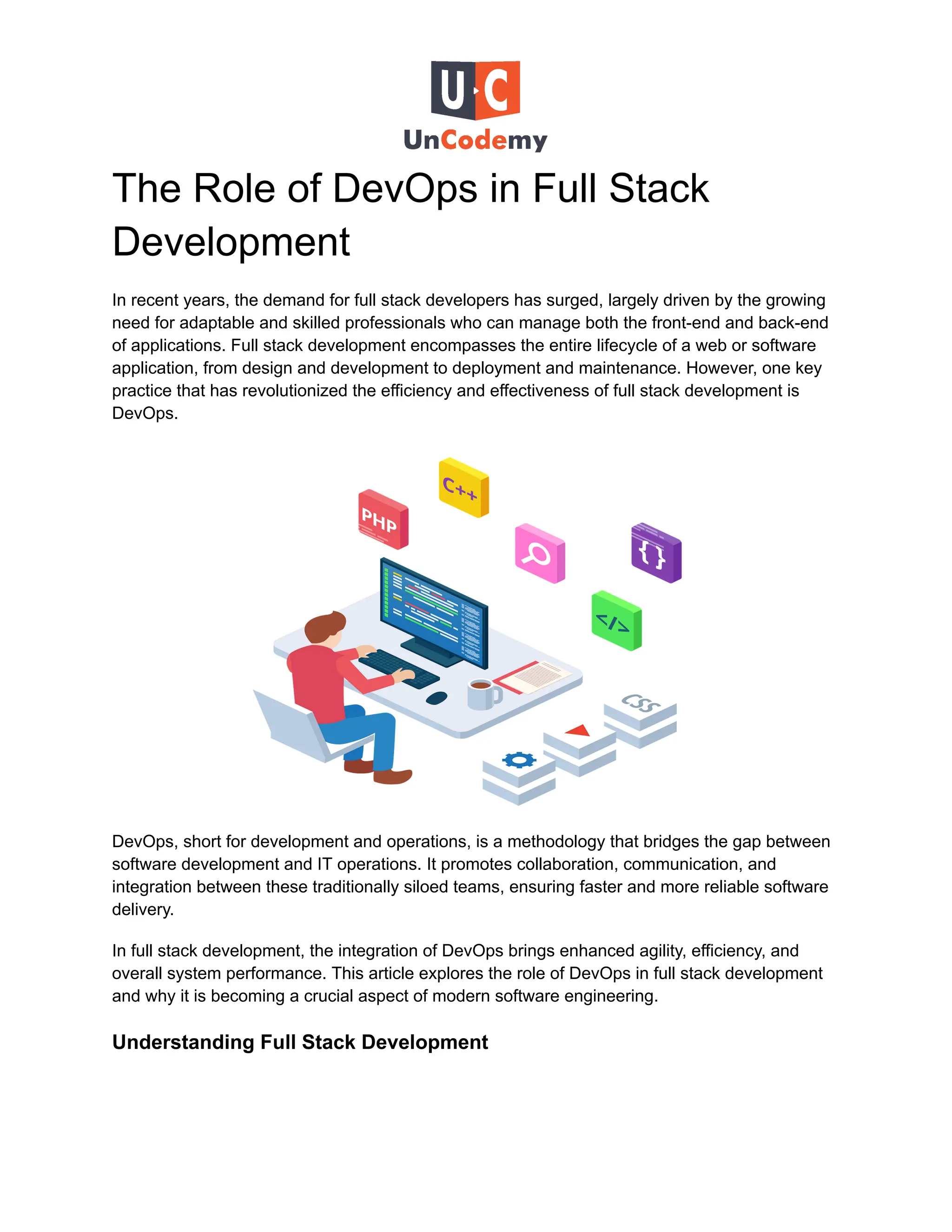 The Role of DevOps in Full Stack Development.pdf