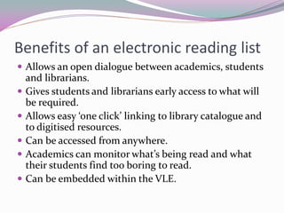 The role of digitisation in the increasingly accessible academic ...