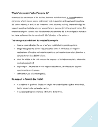 The role of do | DOCX