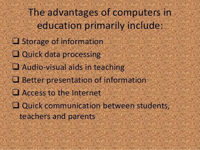 The role of educational technology in the 21st century