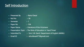 The Role of Education in 'Hard Times'.pptx