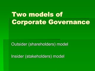 TheRoleofEmployeesasStakeholdersinCorporateGovernance.ppt